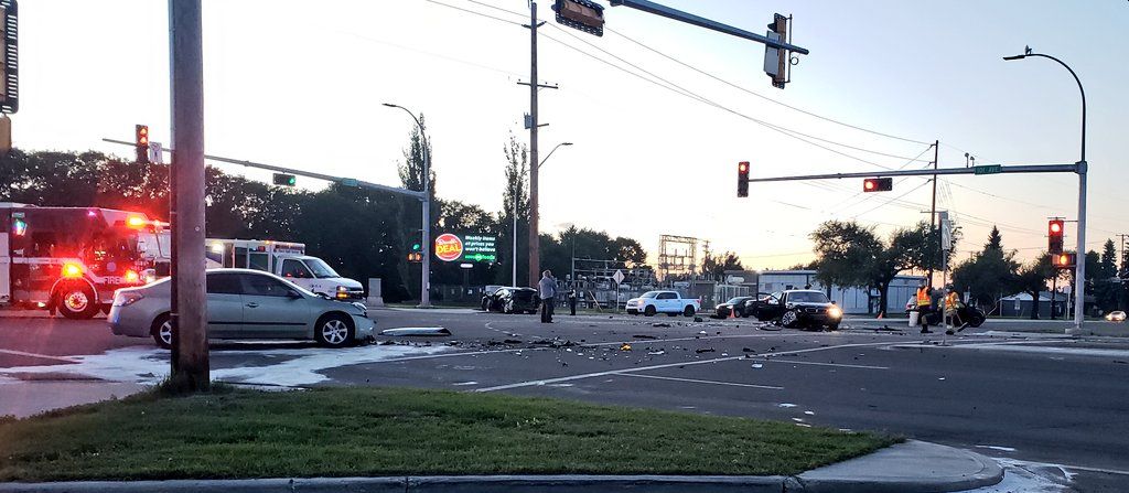 Stolen vehicle causes 4-vehicle collision and multiple injuries ...