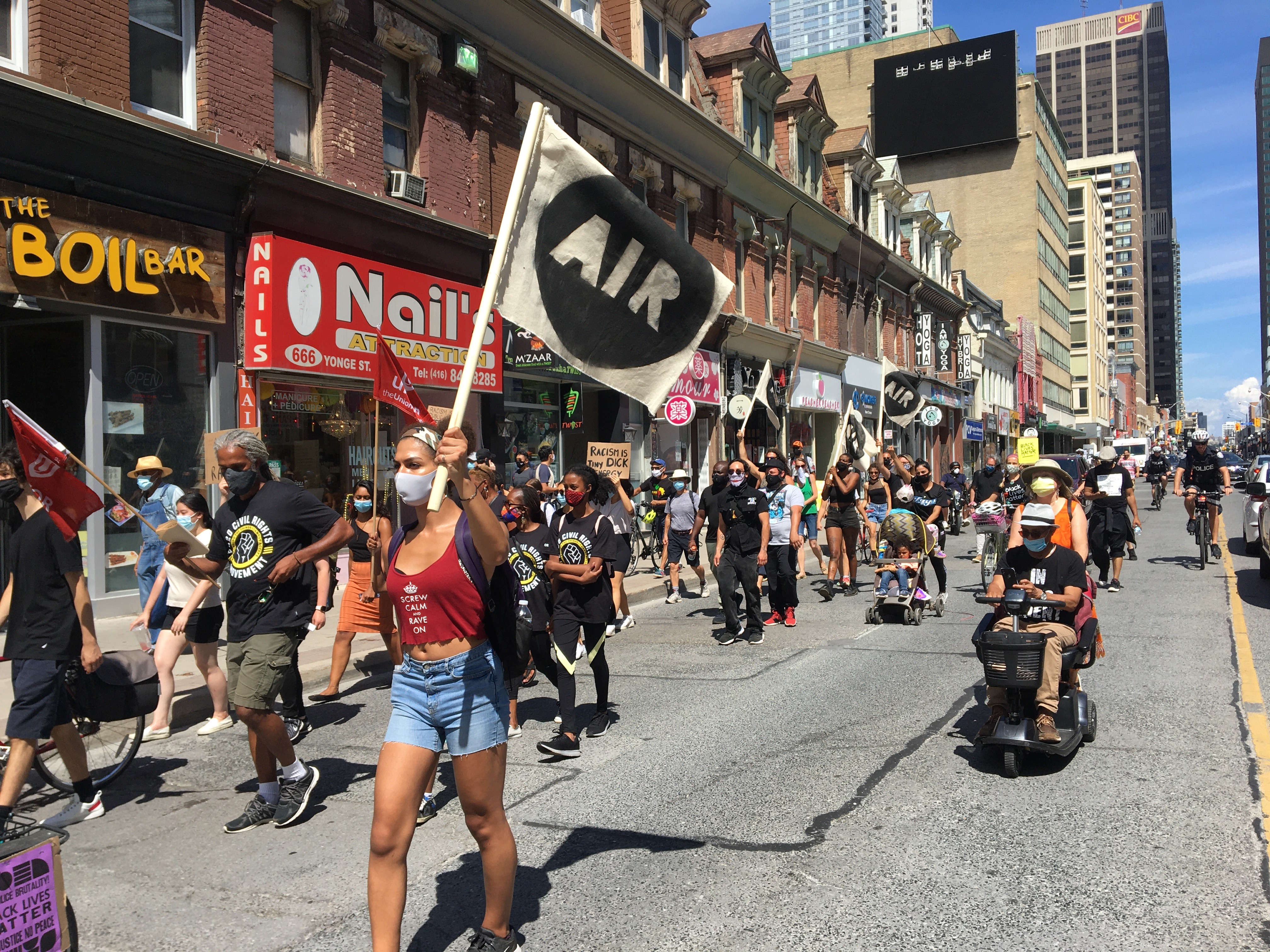 Dozens march in Toronto to commemorate Emancipation Day - Toronto ...