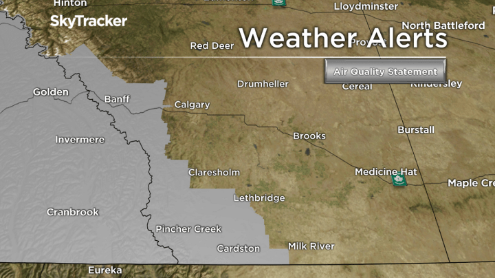 Wildfire smoke from western U.S. settles over Alberta | Globalnews.ca
