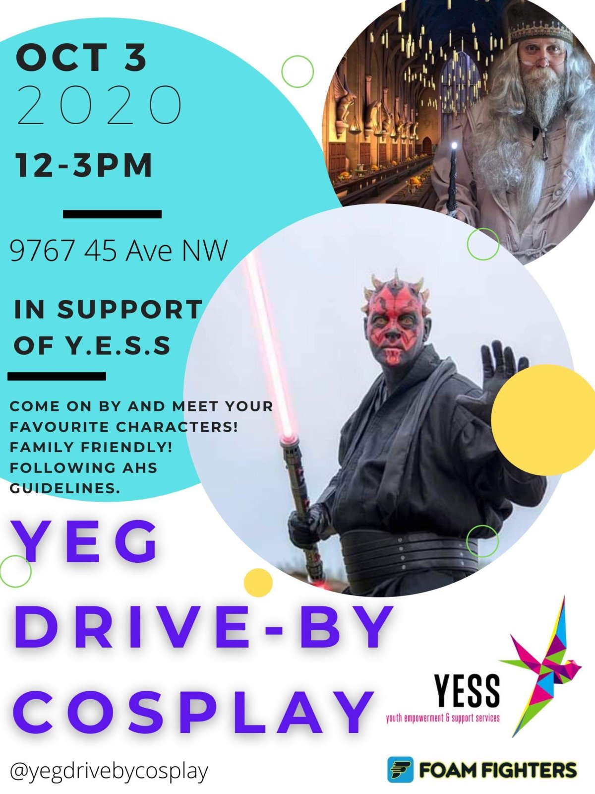 YEG Drive-by Cosplay - GlobalNews Events