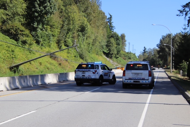 High winds: Downed trees, power lines force closure of Lougheed Highway ...