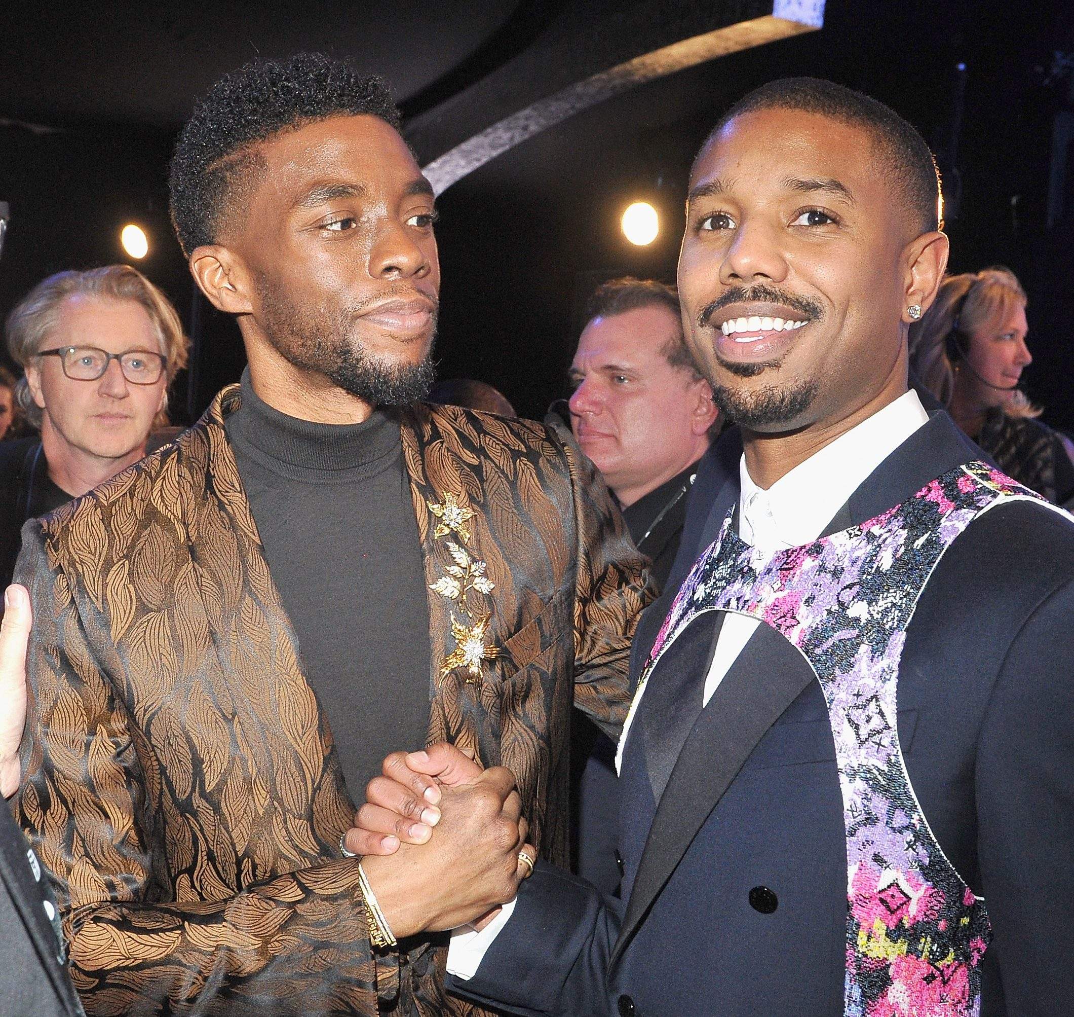 Michael B Jordan And Chadwick Boseman Michael B. Jordan Shares