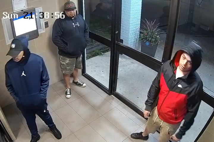 Police release photo of men in connection with Kitchener shooting ...