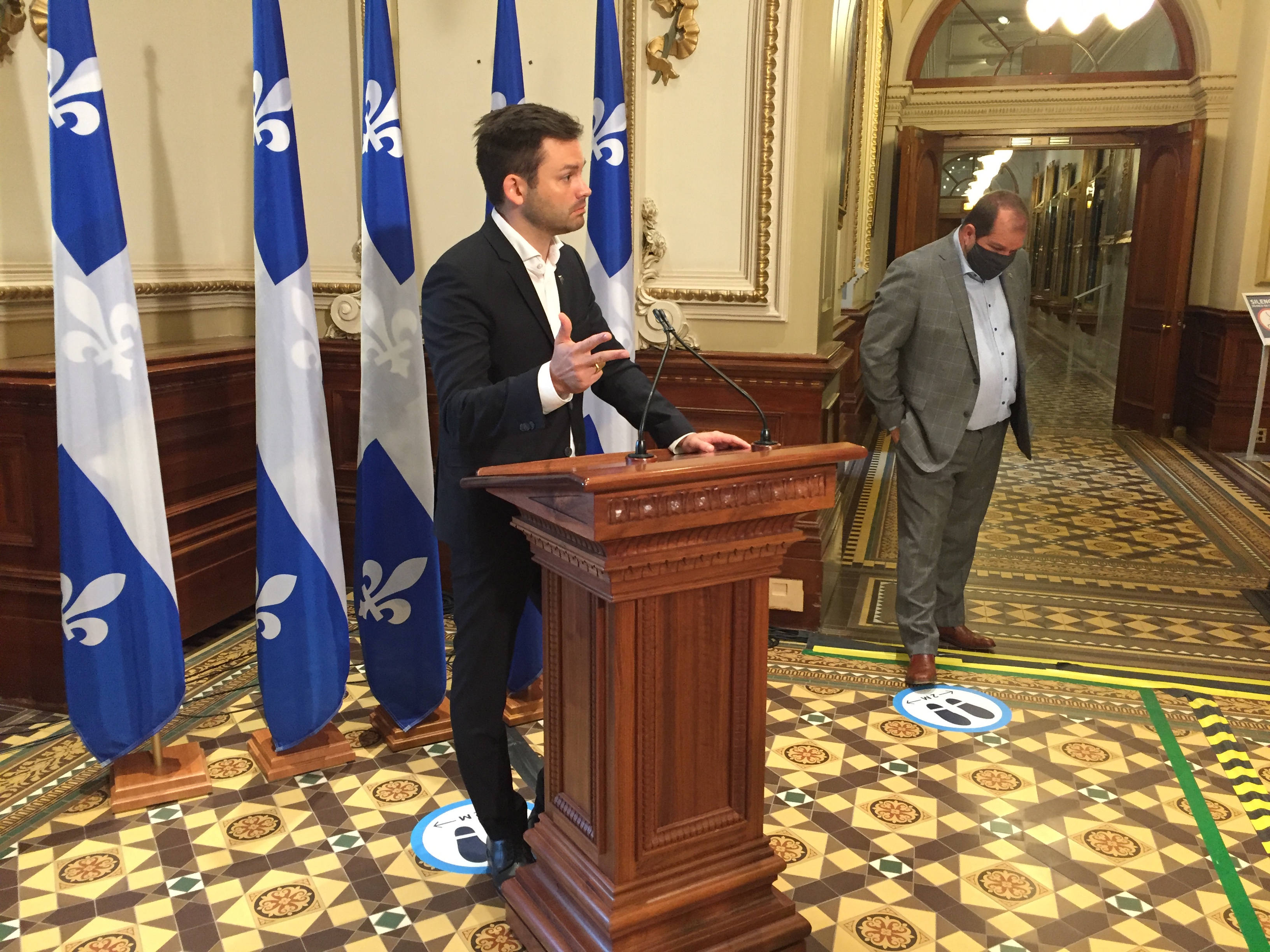 New Parti Québécois leader makes first appearance at Quebec National ...