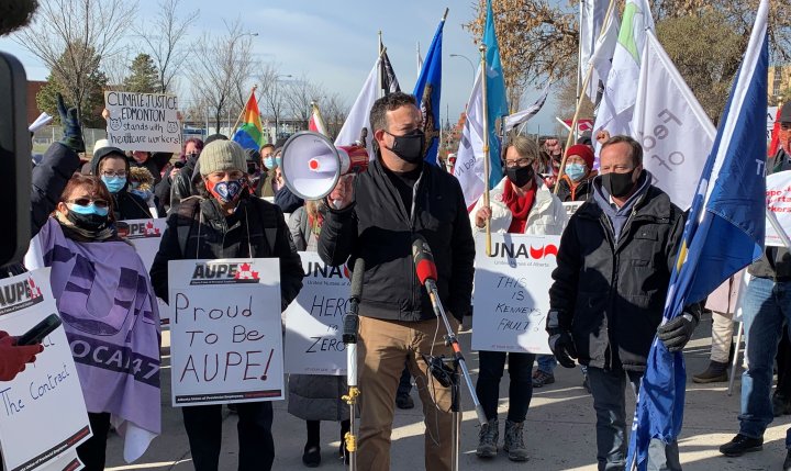 Health-care workers walk off the job in wildcat strikes across Alberta ...