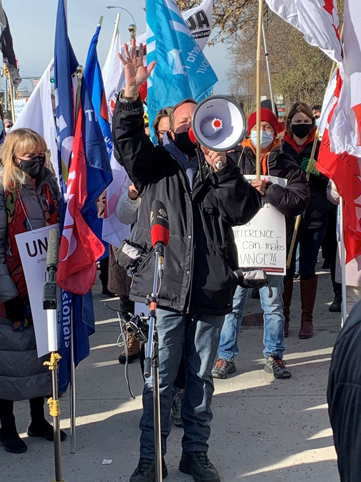 Health-care workers walk off the job in wildcat strikes across Alberta ...