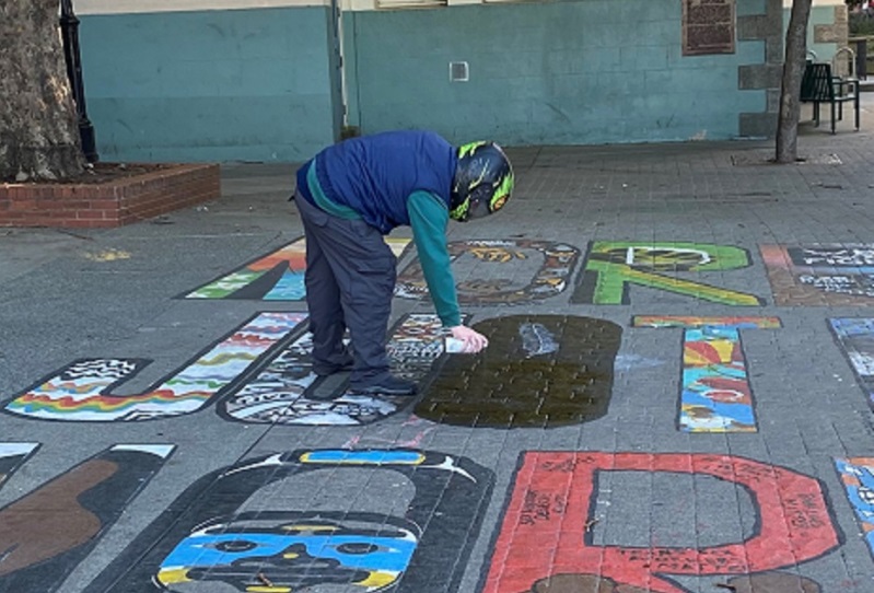 Controversial Victoria mural vandalized days after being ‘censored’ by ...