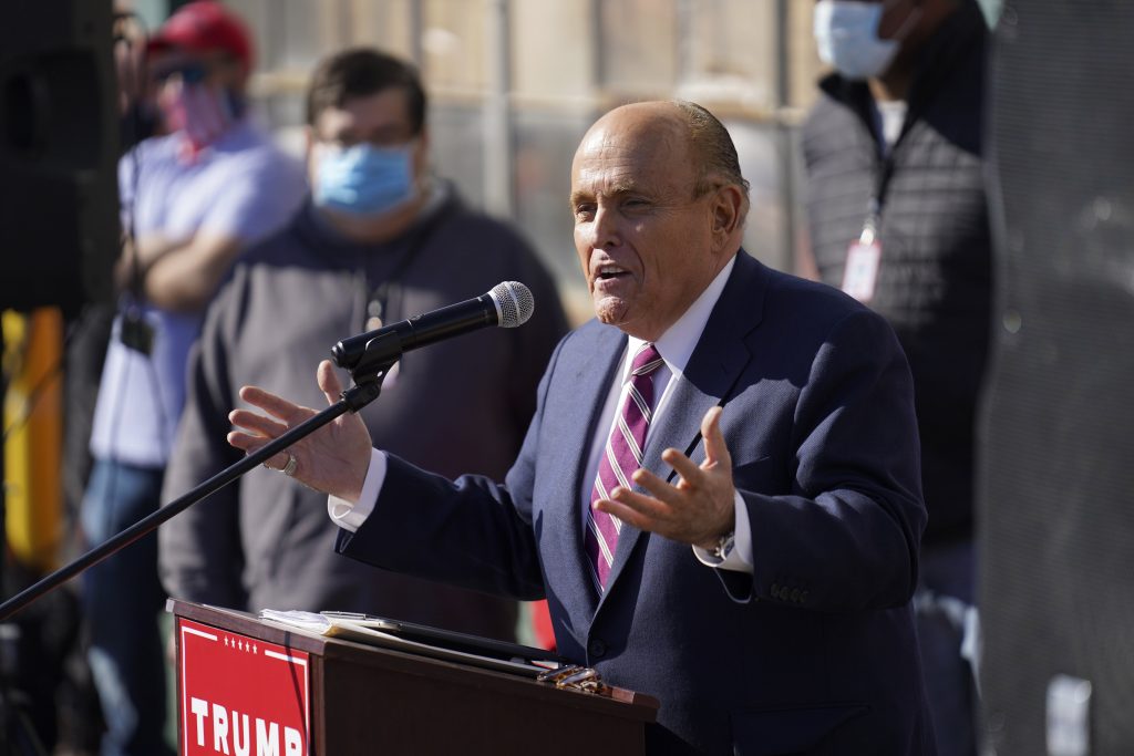 Giuliani returns to court, arguing Pennsylvania should block Biden ...