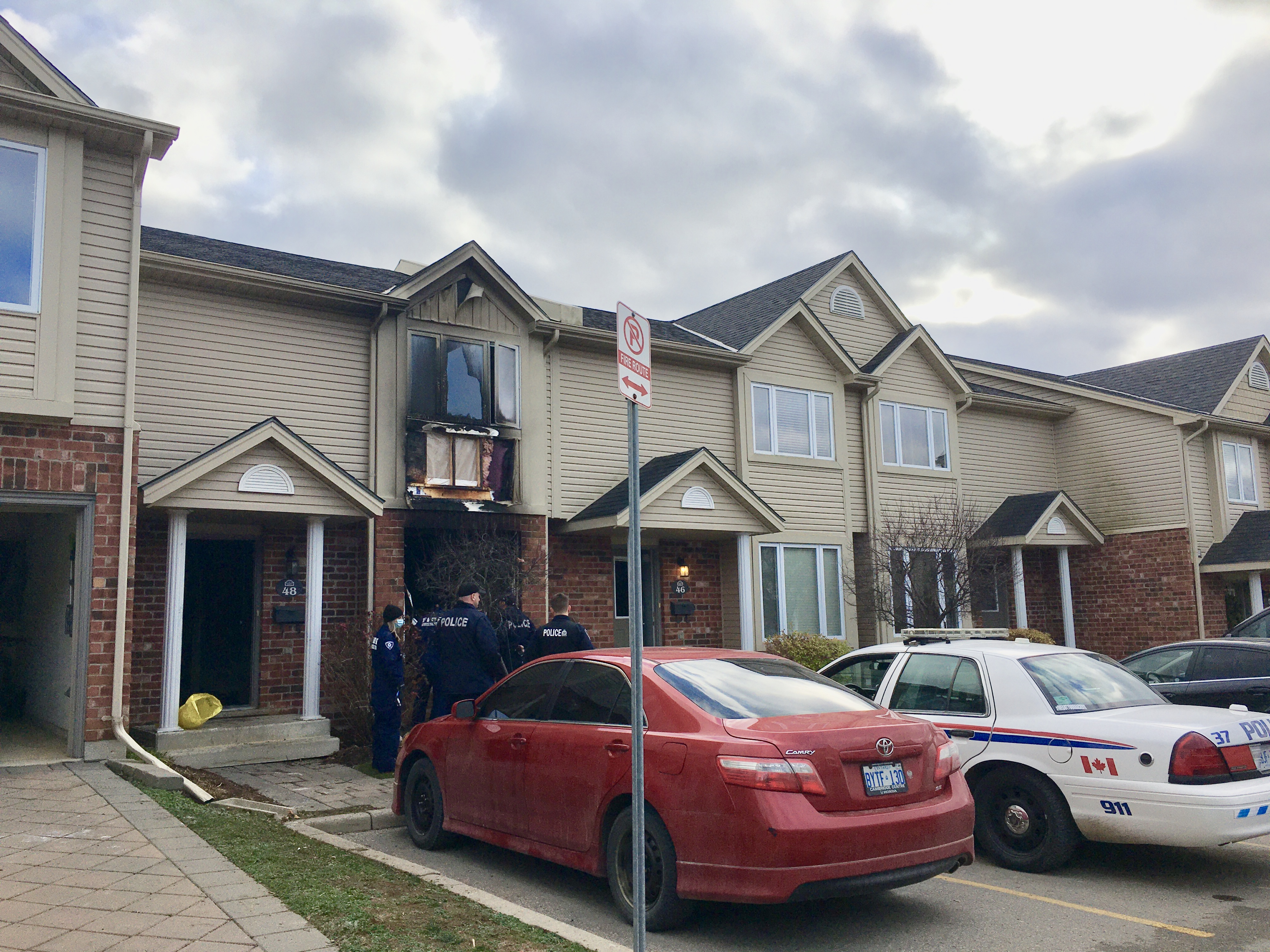 Two children, one adult in critical condition following townhouse fire ...