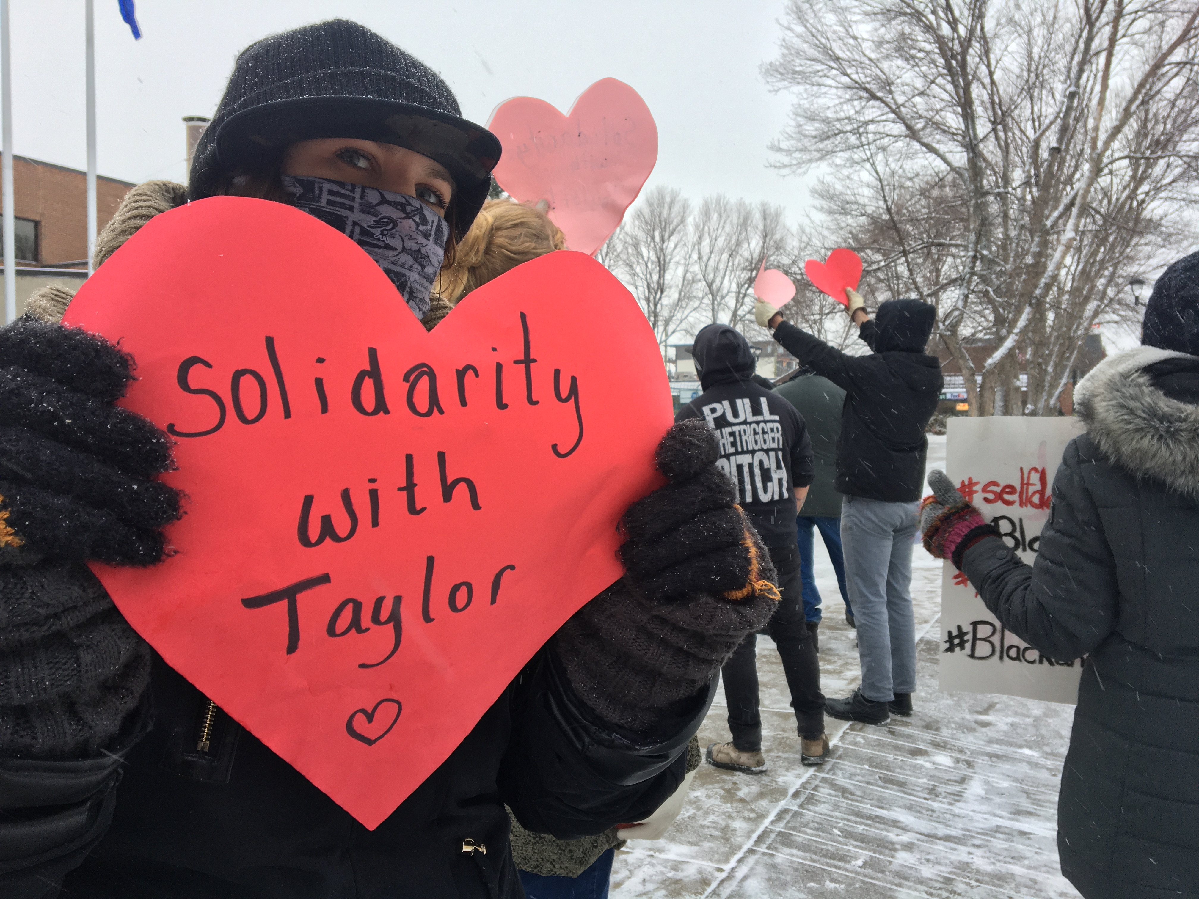 Tensions flare outside Red Deer court after anti-racism advocate’s ...