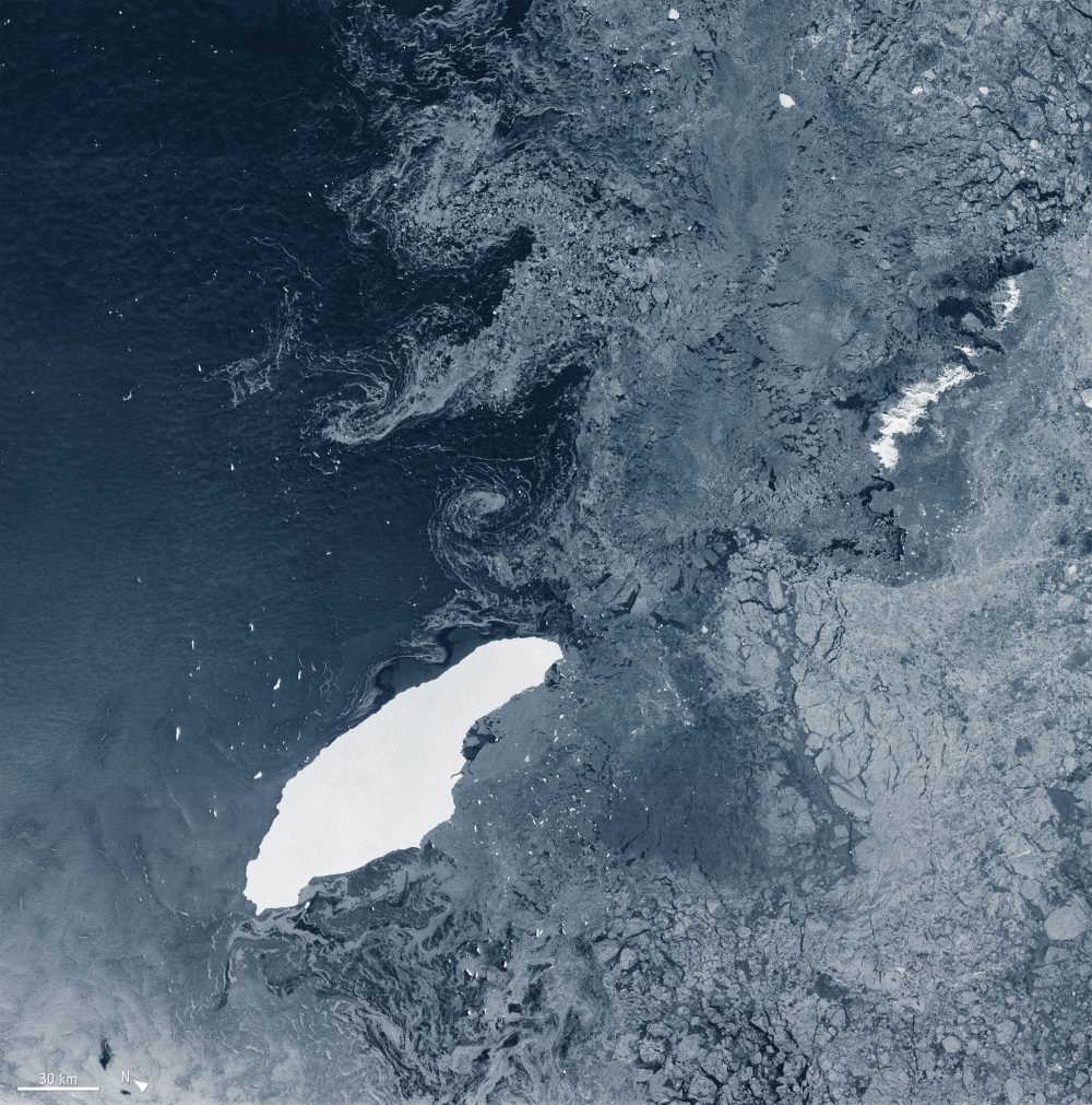 ‘Absolutely huge’ iceberg on collision course with British island ...