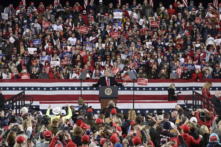 Trump attacks Georgia vote integrity in first political rally since ...