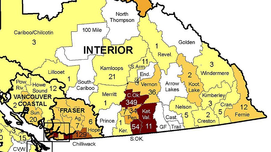 Coronavirus: 66 new cases announced for Interior Health region ...