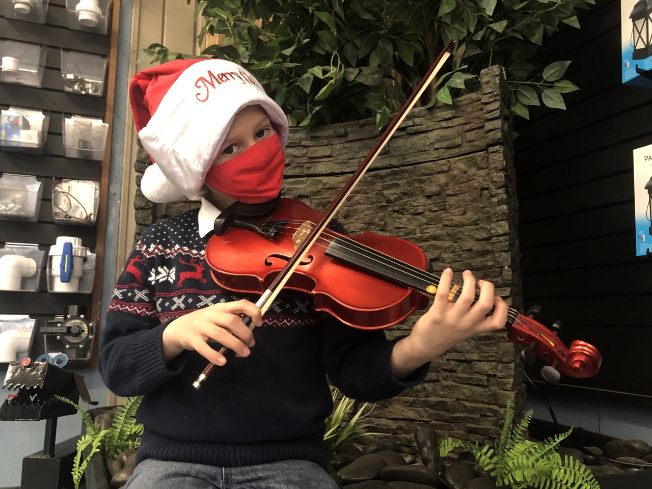 Fiddle for a cause: 8-year-old fiddler donates hundreds of dollars in ...