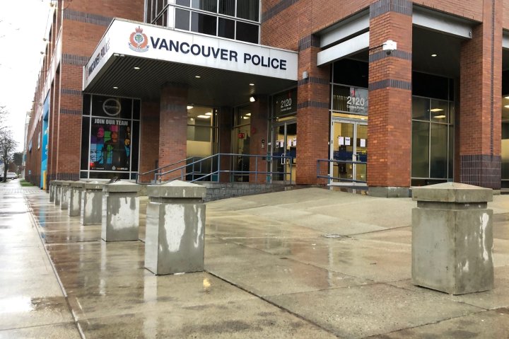 Bollard alert: Security ramped up outside VPD headquarters - BC ...
