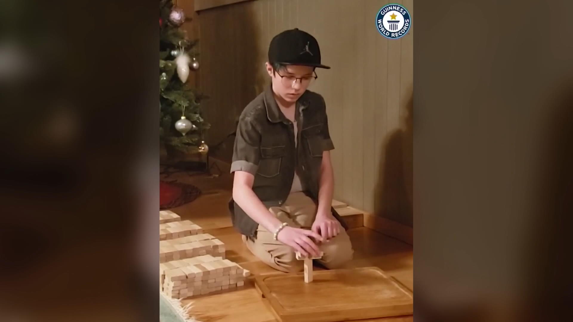 B.C. boy sets Guinness World Record with Jenga Blocks | Globalnews.ca