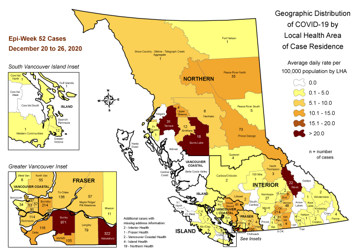 Coronavirus: Interior Health region a varied mix of caseload totals ...