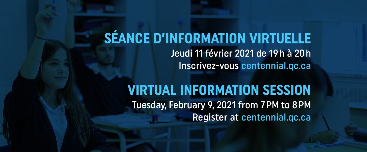 VIRTUAL INFORMATION SESSION (IN ENGLISH) - GlobalNews Events