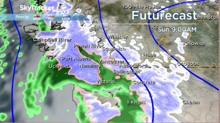 Weather alert for B.C.’s South Coast upgraded to snowfall warning ...