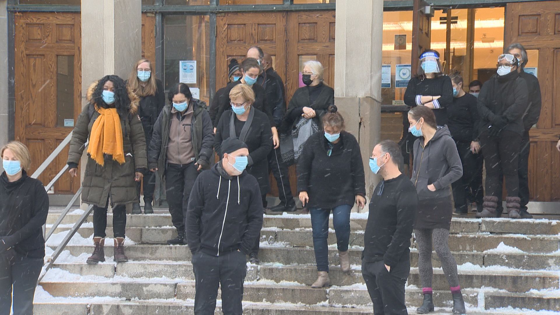 ‘We’re on the brink of a catastrophe’: Quebec teachers protest ...