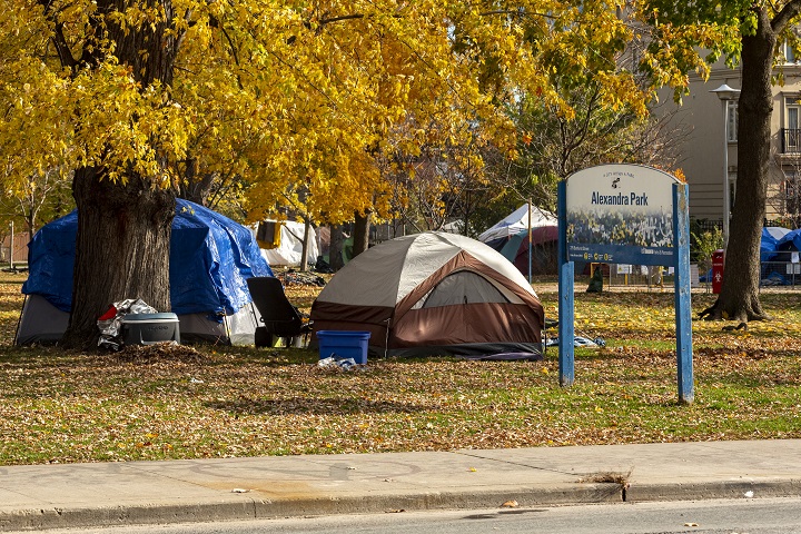 Man who builds tiny wooden shelters for Toronto’s homeless asks city to ...