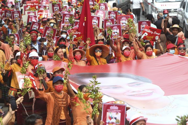 ‘Spring Revolution’: Myanmar protests swell despite military junta’s ...