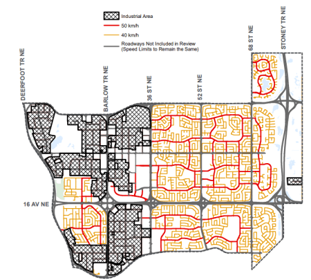 Where are speed limits changing in Calgary? Finalized maps now ...