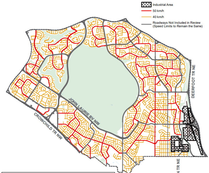 Where are speed limits changing in Calgary? Finalized maps now ...