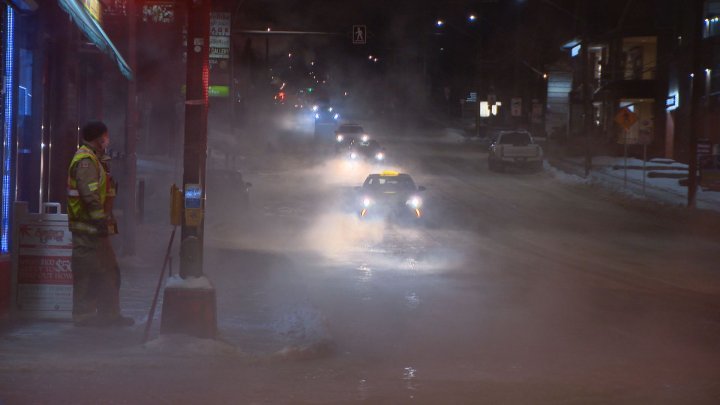 Calgary Fire Department believes extreme cold caused water main break ...