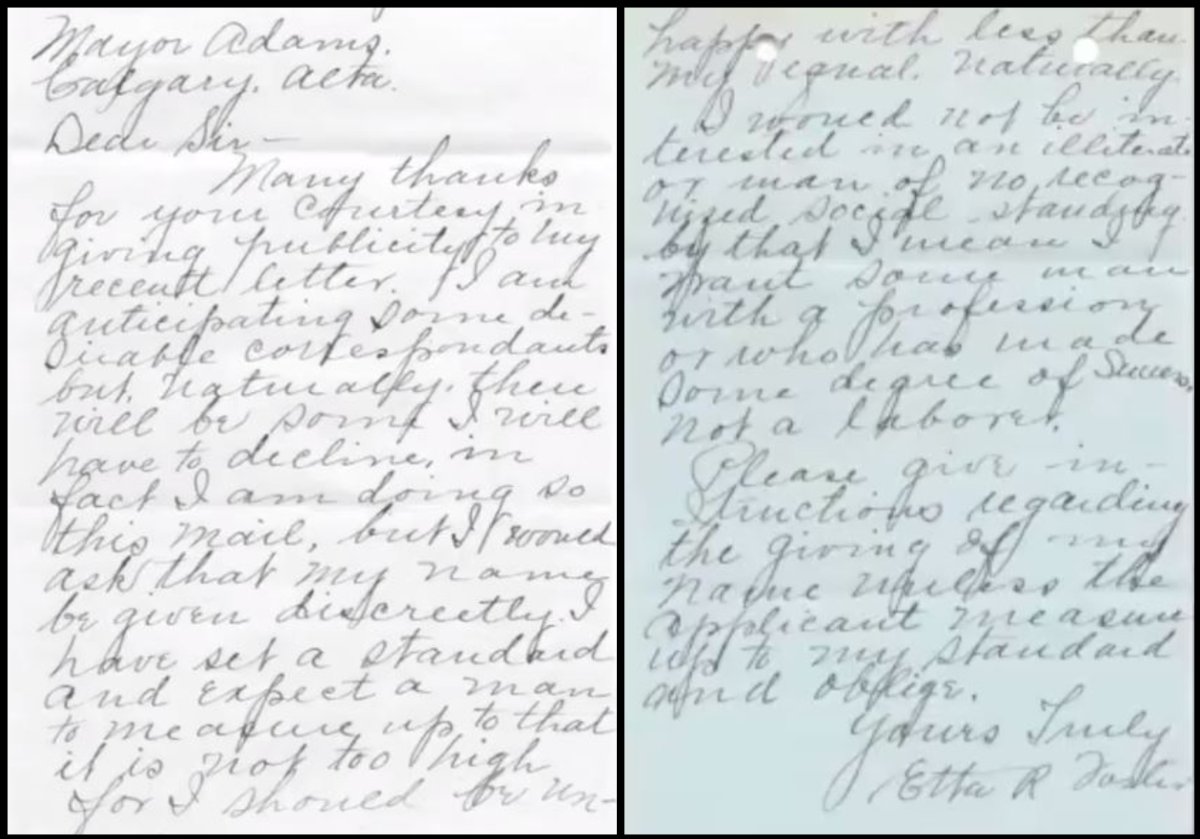 From Calgary’s archives: Woman pens letter to mayor in search of ...