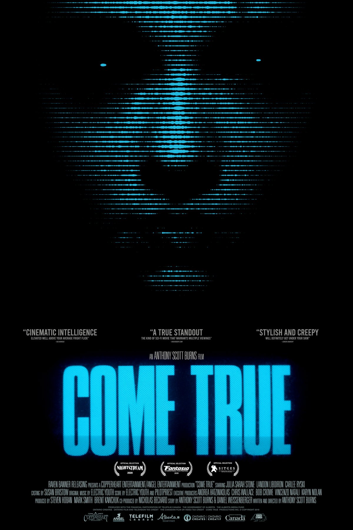 Award-winning film COME TRUE directed by Anthony Scott Burns ...