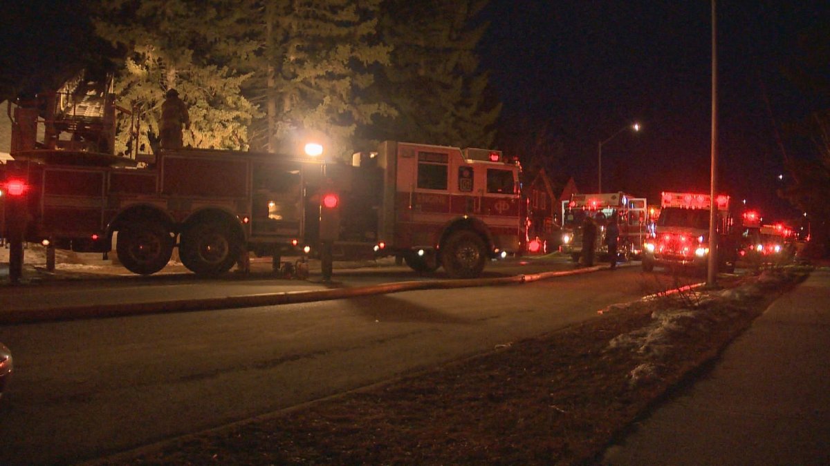 Calgary crews battle early morning house fire in the northwest ...