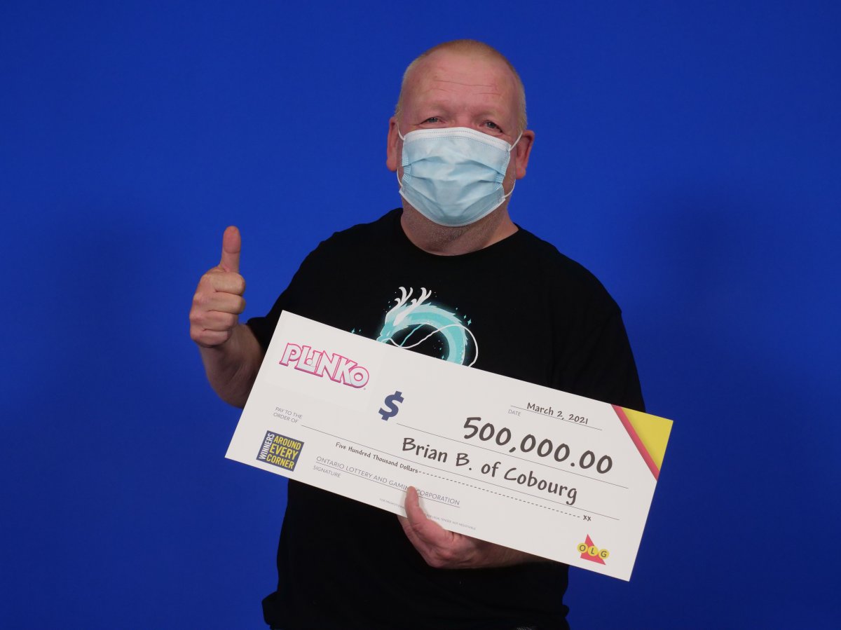 Cobourg man drops Plinko chip to claim $500,000 prize: OLG ...