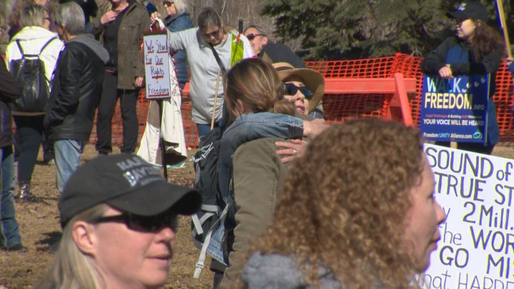 COVID-19: Calgary rally joins worldwide anti-lockdown protests ...