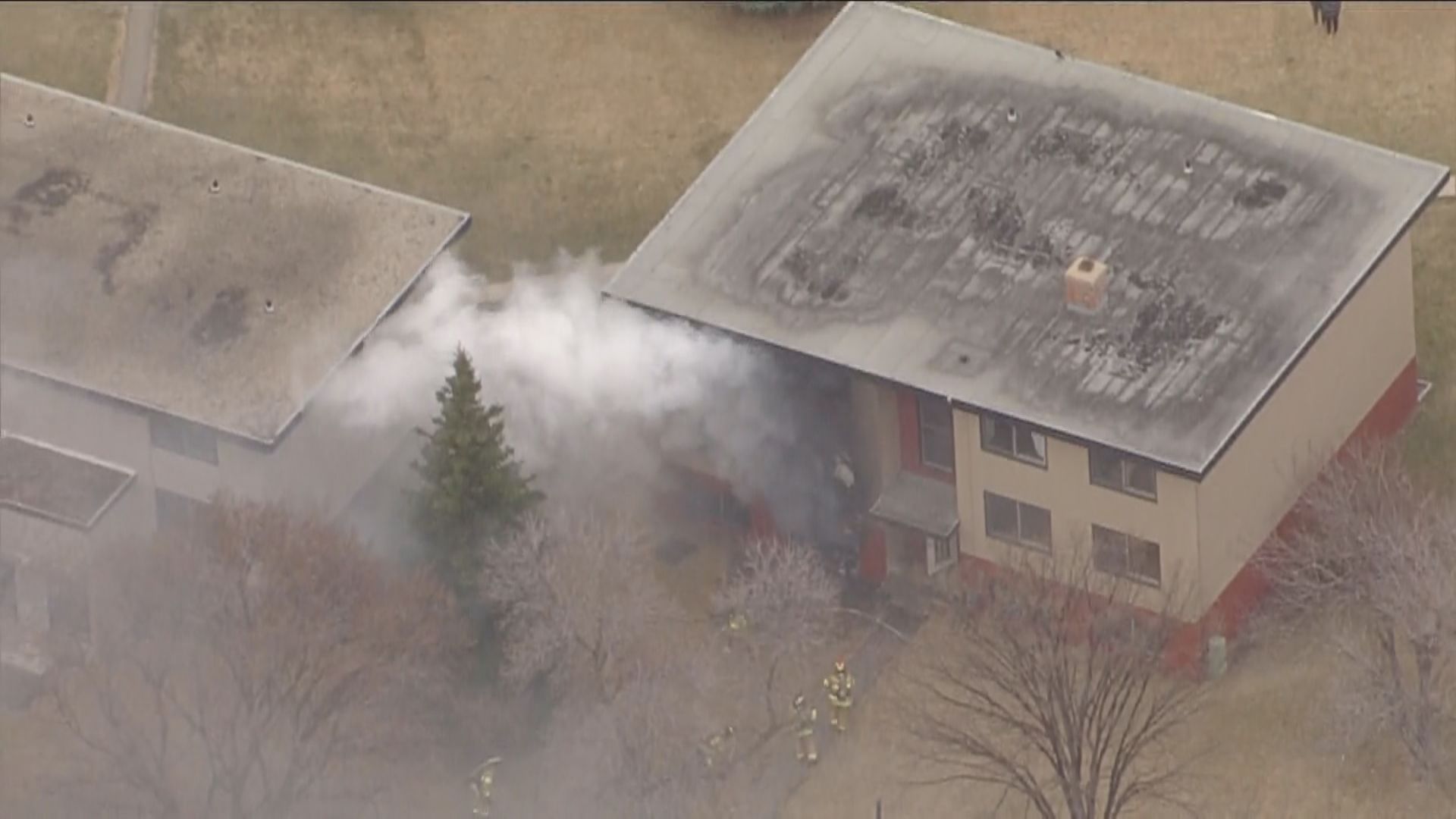 2 people taken to hospital after Edmonton apartment fire - Edmonton ...