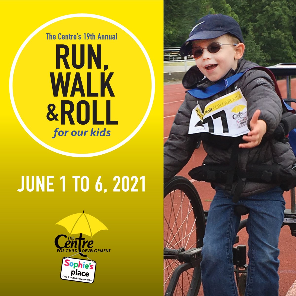 The Centre’s Virtual Run, Walk and Roll for our Kids - GlobalNews Events