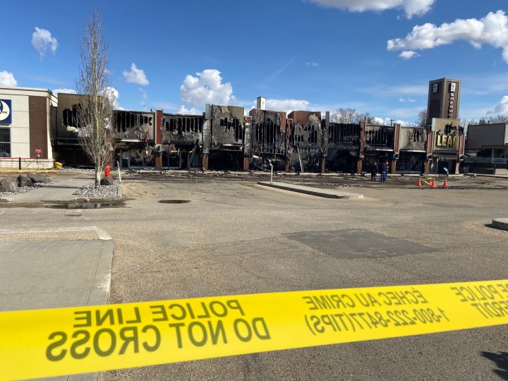 1 person arrested in Sherwood Park strip mall fire - Edmonton ...