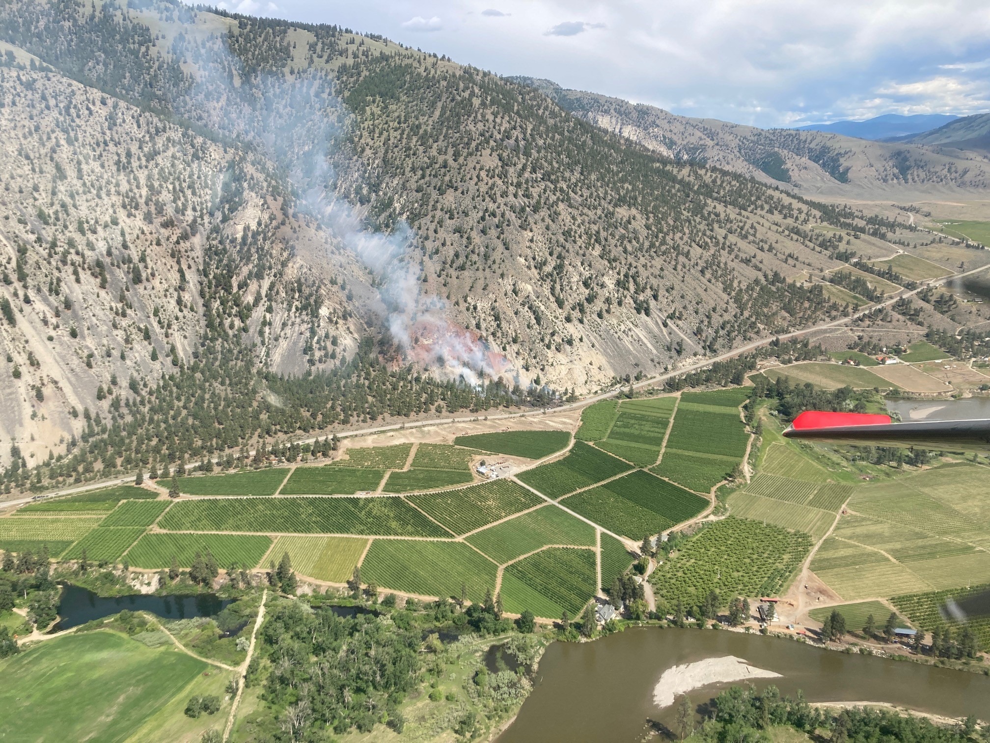 Small fire near border expected to be under control by end of day: BC ...