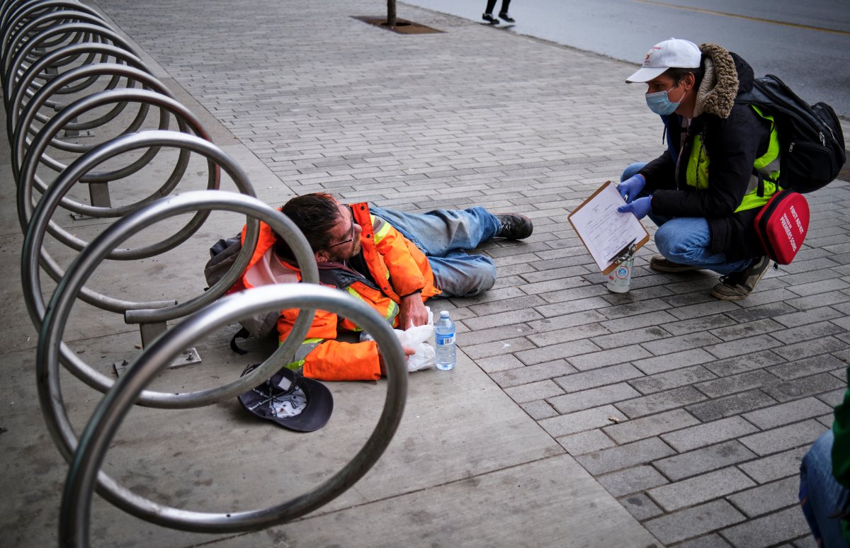 New COVID-19 vaccine clinic opens for Calgary’s homeless population ...