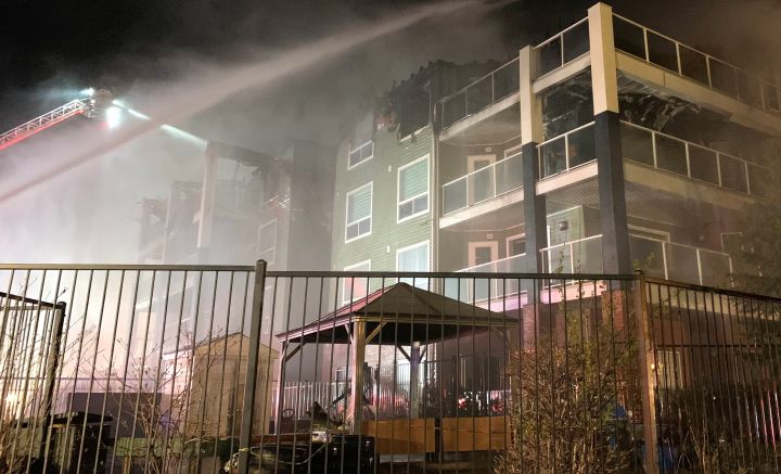 3 people taken to hospital after massive fire breaks out at St. Albert ...