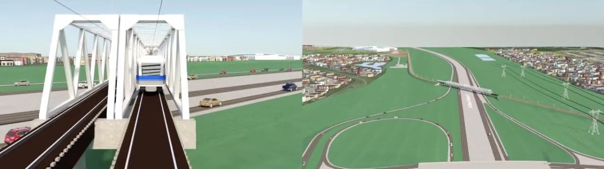 South Edmonton LRT extension approved with elevated station at ...