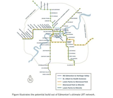 South Edmonton LRT extension approved with elevated station at ...
