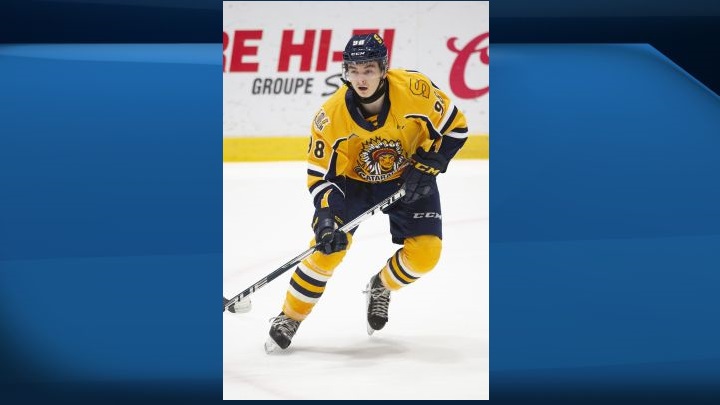 Edmonton Oilers select offensive forward Xavier Bourgault in 1st round ...