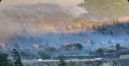 IN PHOTOS: Scenes of destruction after wildfire destroys village of ...