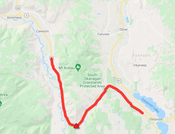 Highway 3 reopened between Keremeos and Osoyoos after fire closure ...