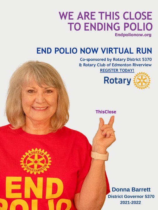 Rotary – End Polio Now Virtual Run - GlobalNews Events