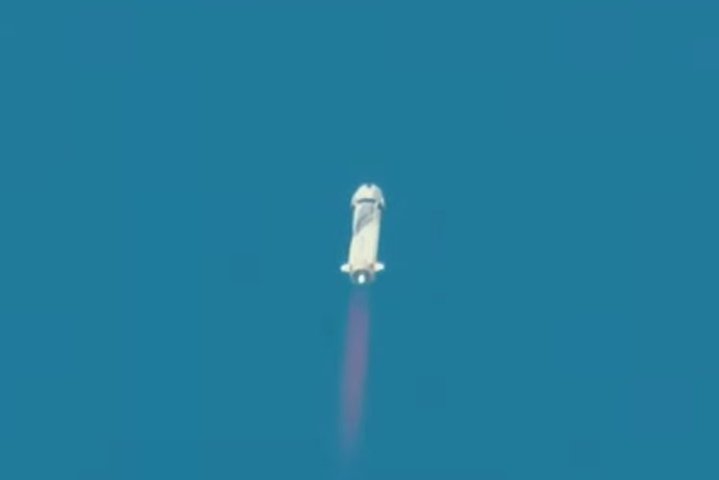Jeff Bezos blasted for ‘phallic’ rocket flight into space on Blue ...