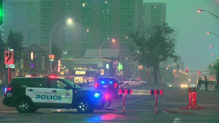 Pedestrian dead following downtown Edmonton car crash - Edmonton ...
