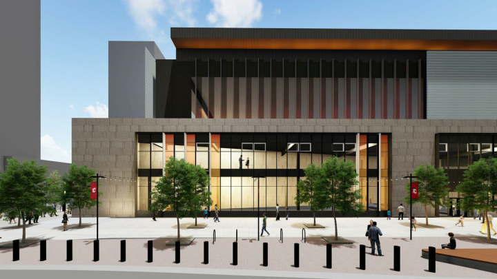 Calgary Event Centre renderings show plaza, ‘ribbon’ design - Calgary ...