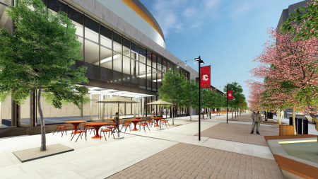 Calgary Event Centre renderings show plaza, ‘ribbon’ design - Calgary ...